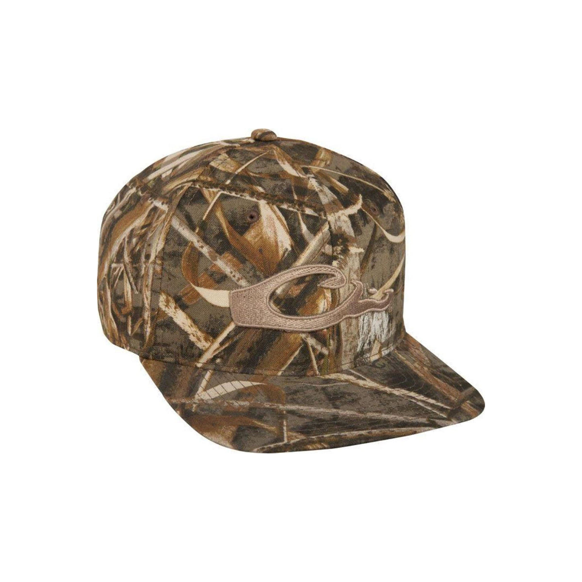 Drake Camo Flat Bill Cap – Sports Center
